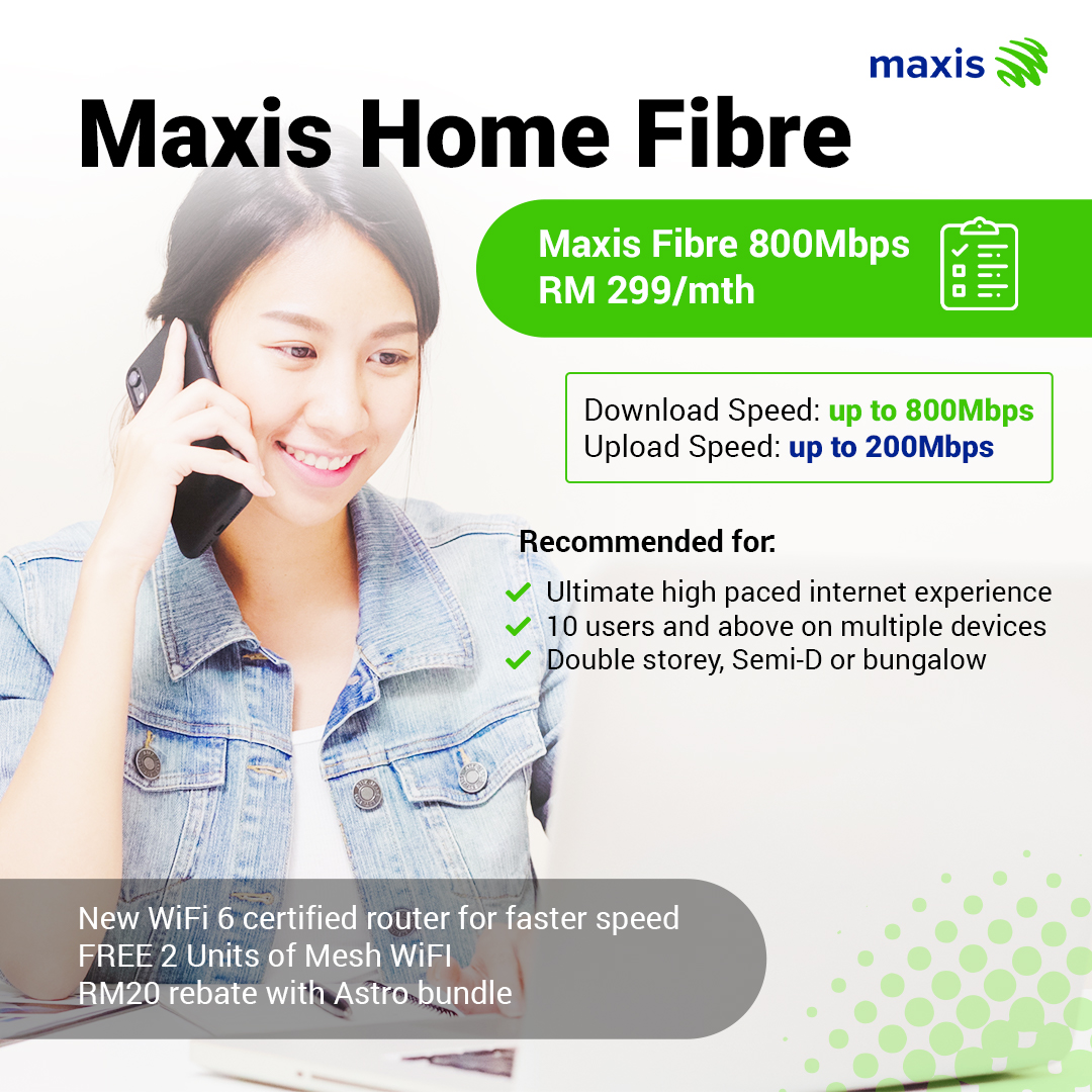 Maxis Home Fibre – Yess